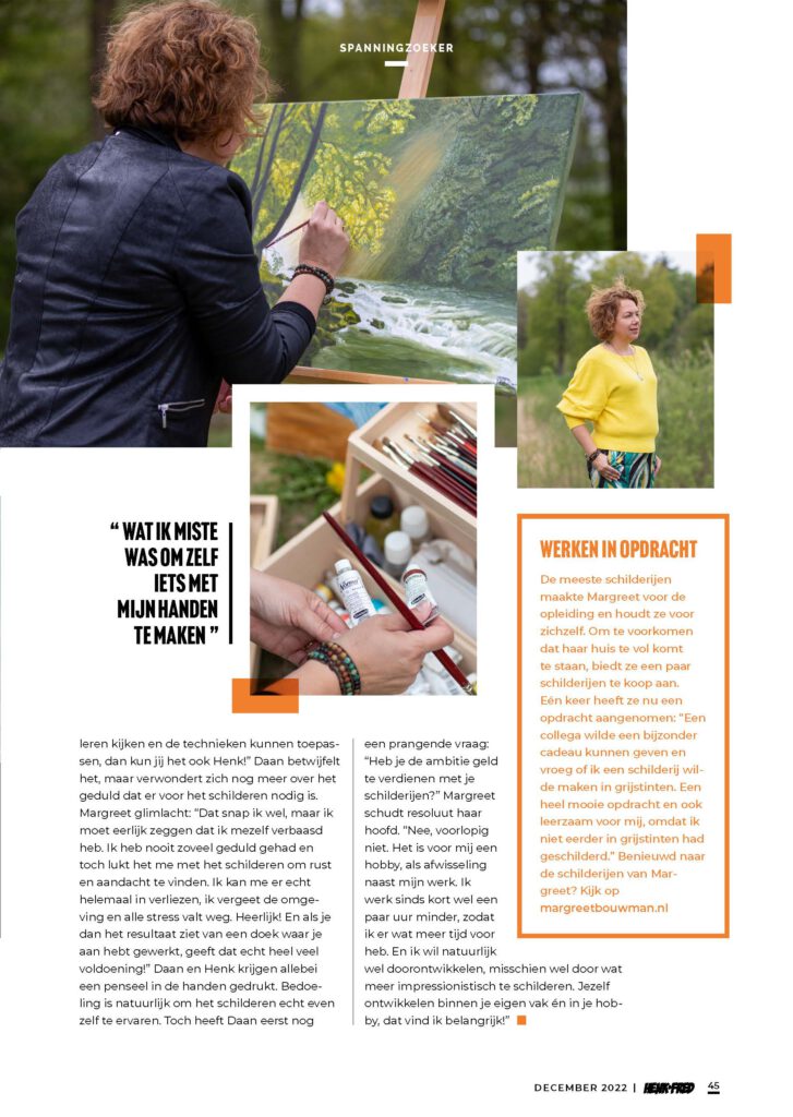 Interview magazine Henk & Fred – margreetbouwman.nl